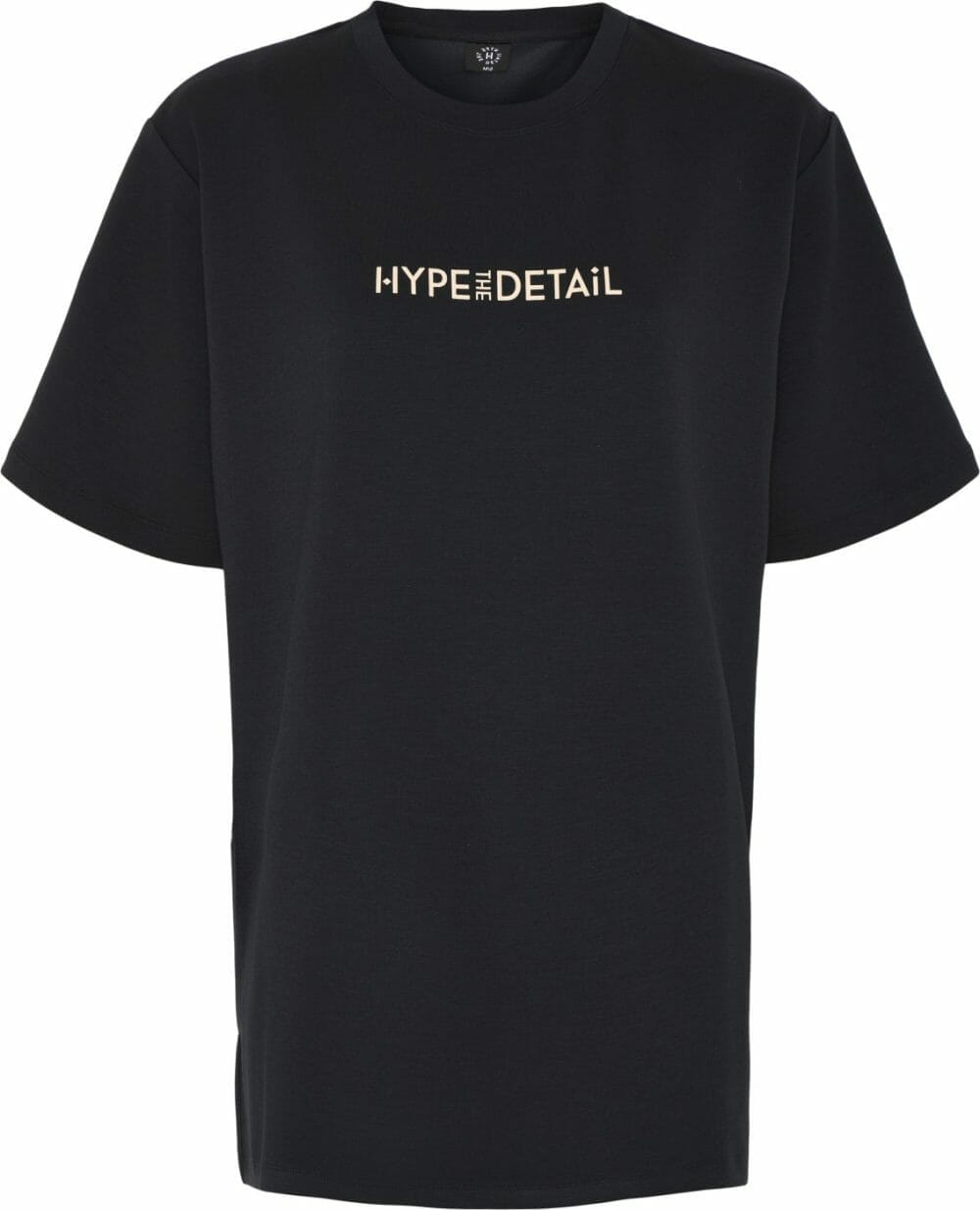 Hype The Detail T-Shirt Sort M. Tekst - Butik Friis